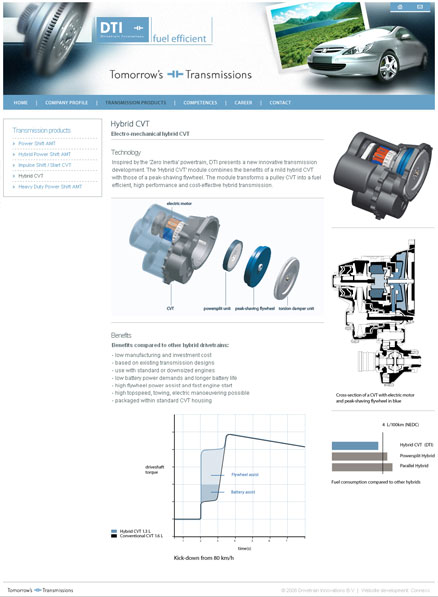 Nieuwe website voor Drivetrain Innovations